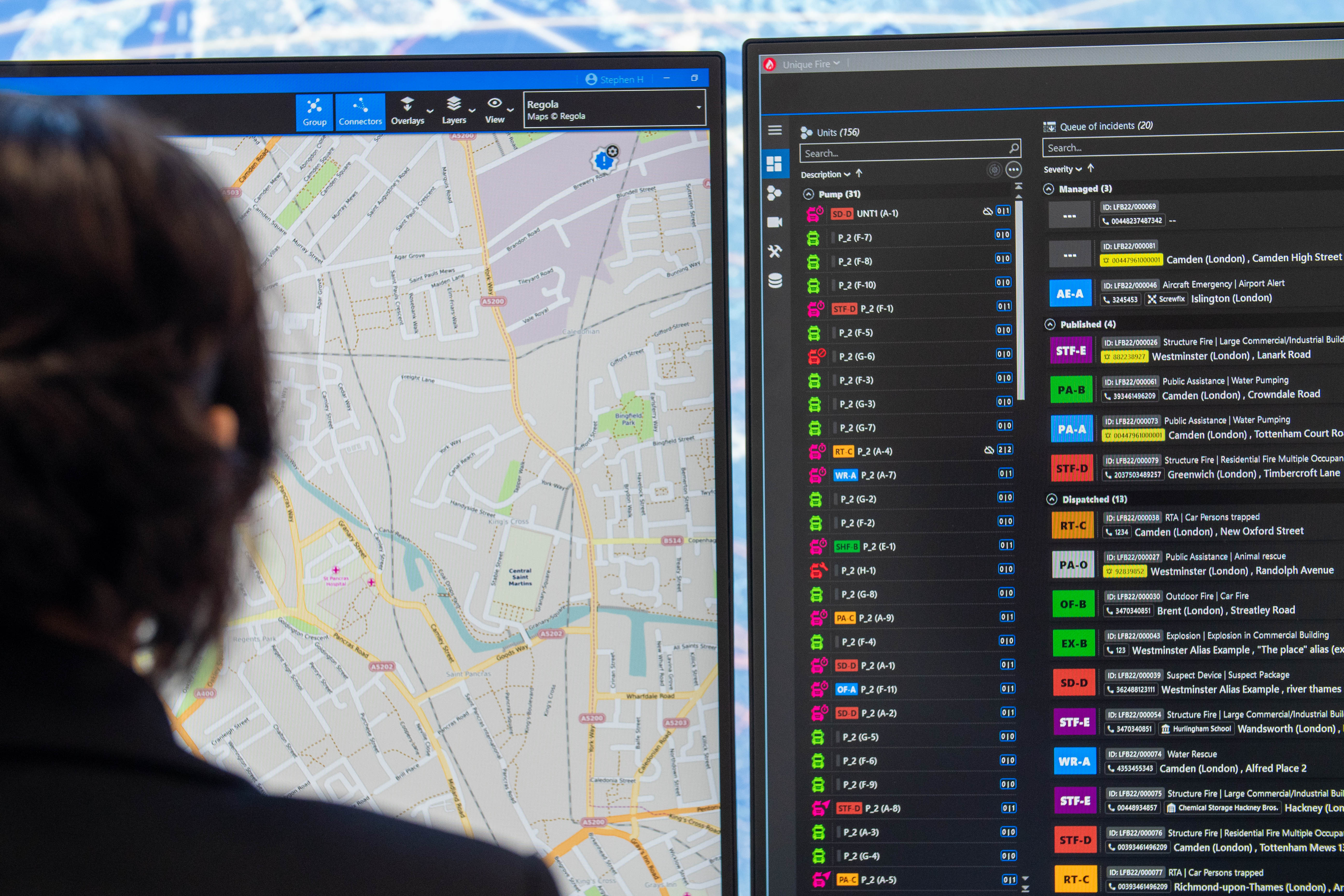 Frequentis control room solutions in the UK
